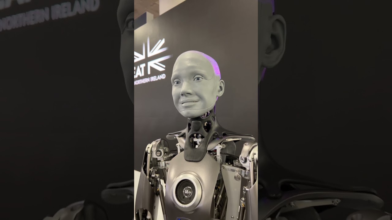 Ultra realistic humanoid robot Ameca