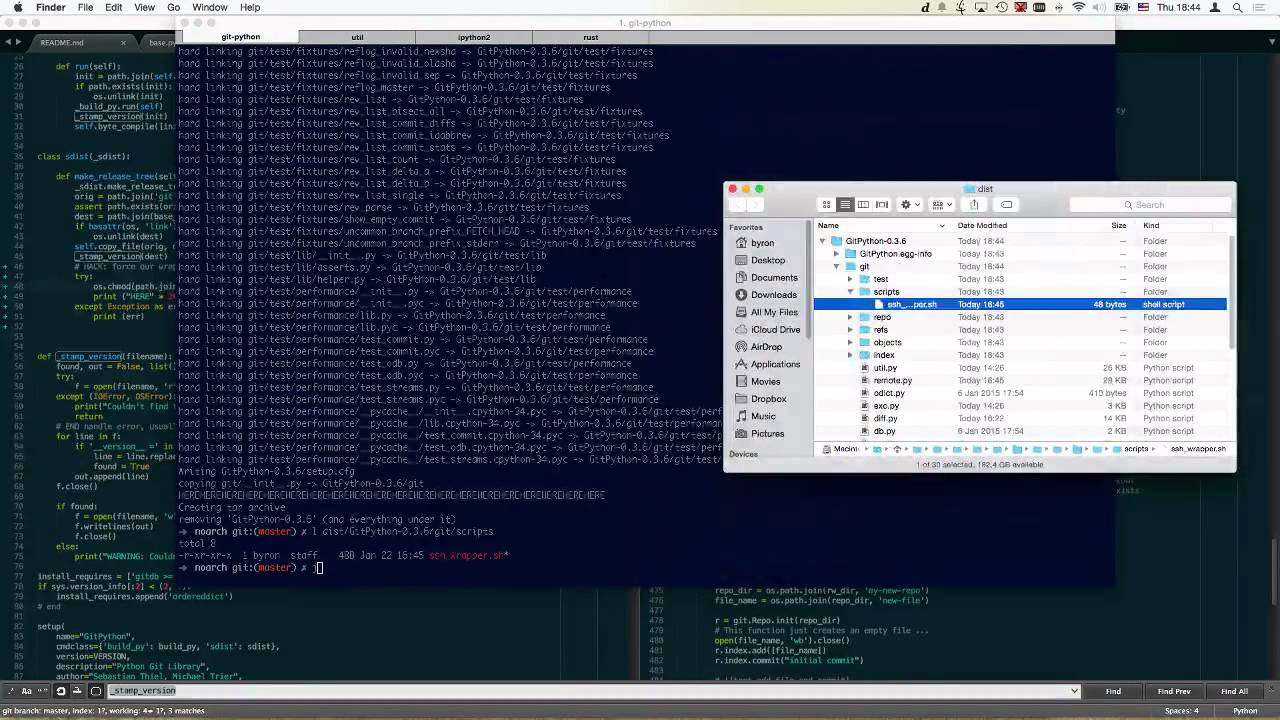 releasing git-python v0.3.6