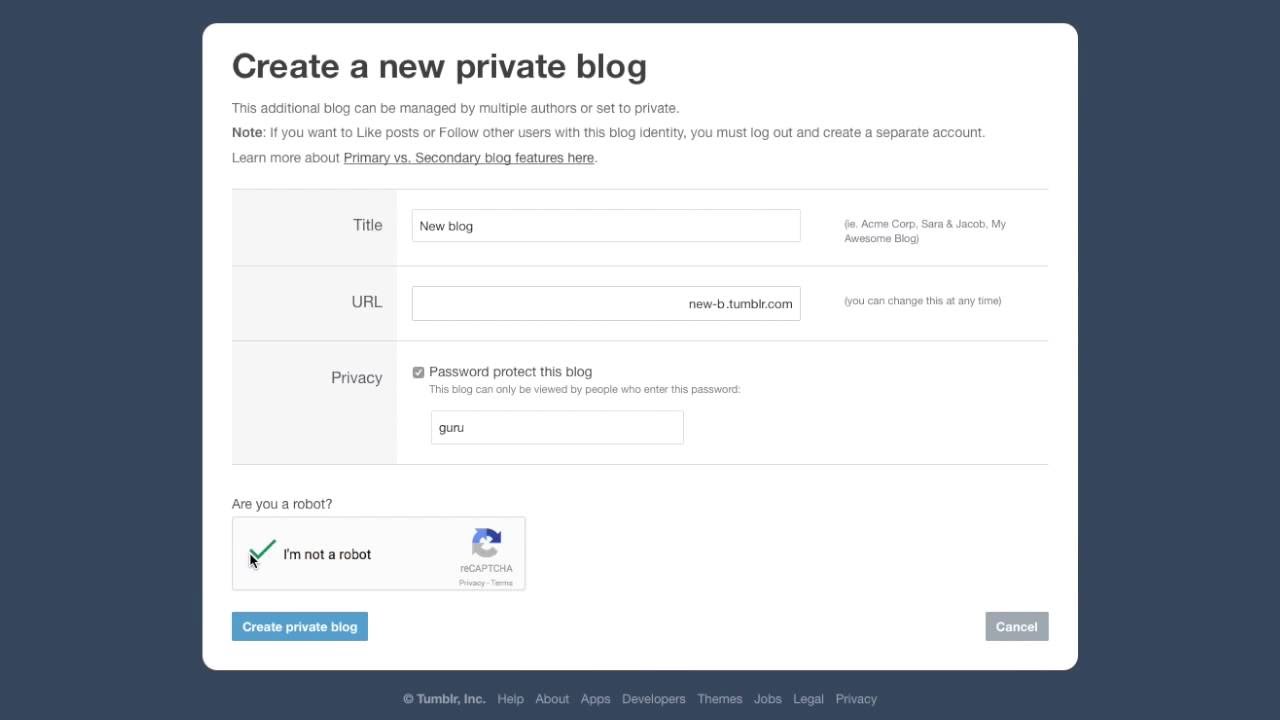 How to create a new blog on Tumblr in 4 easy steps
