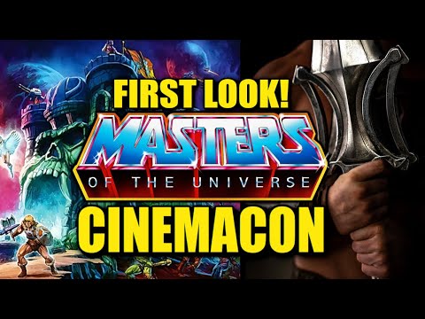 First Look! Masters of the Universe Behind the Scenes at CinemaCon