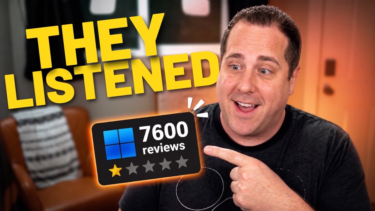 Microsoft Finally Fixed Windows Updates