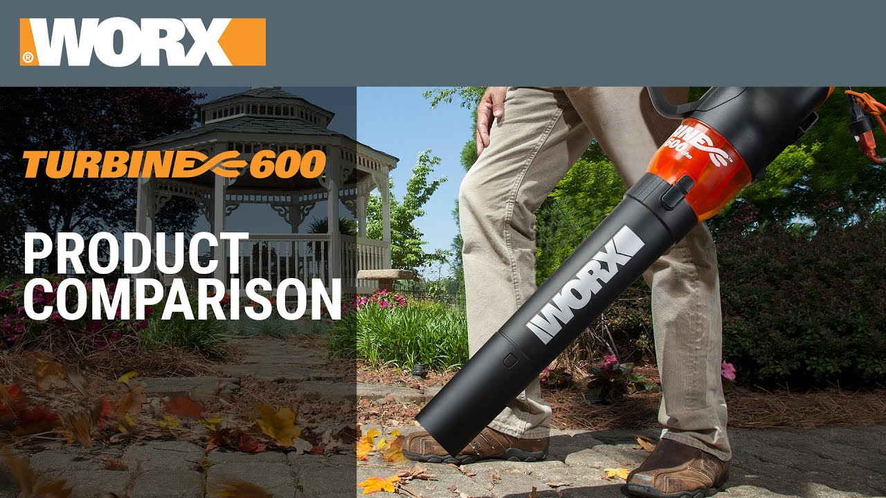 WORX Turbine 600 Electric Leaf Blower | Product Comparison