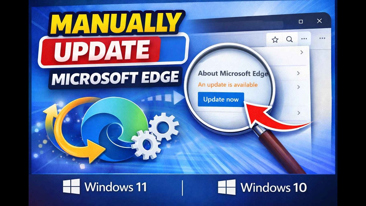 How to manually update the Microsoft Edge browser | GearUpWindows Tutorial