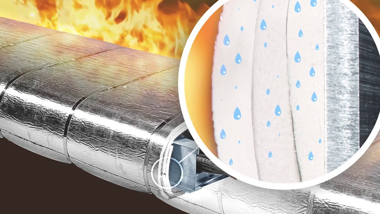 วัสดุป้องกันไฟลาม กันโซนระเบิด กันไฟร์โซน 3M™ Interam Endothermic Mat E ...