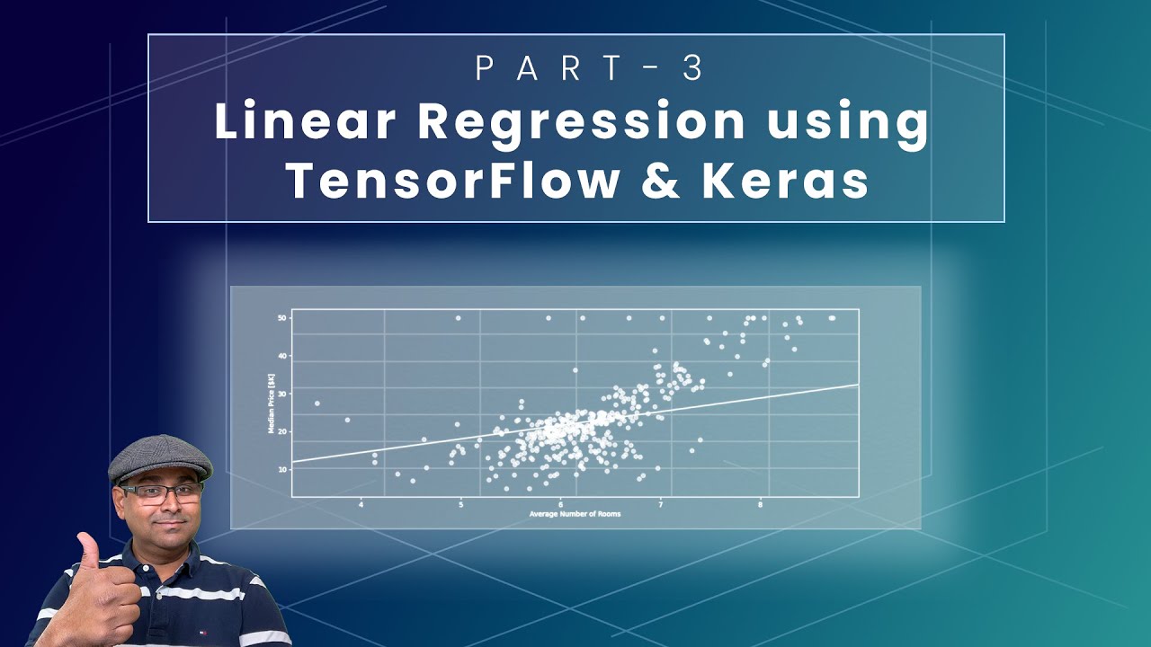 Linear Regression Tutorial using Tensorflow and Keras