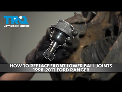 How to Replace Front Lower Ball Joints 1998-2011 Ford Ranger