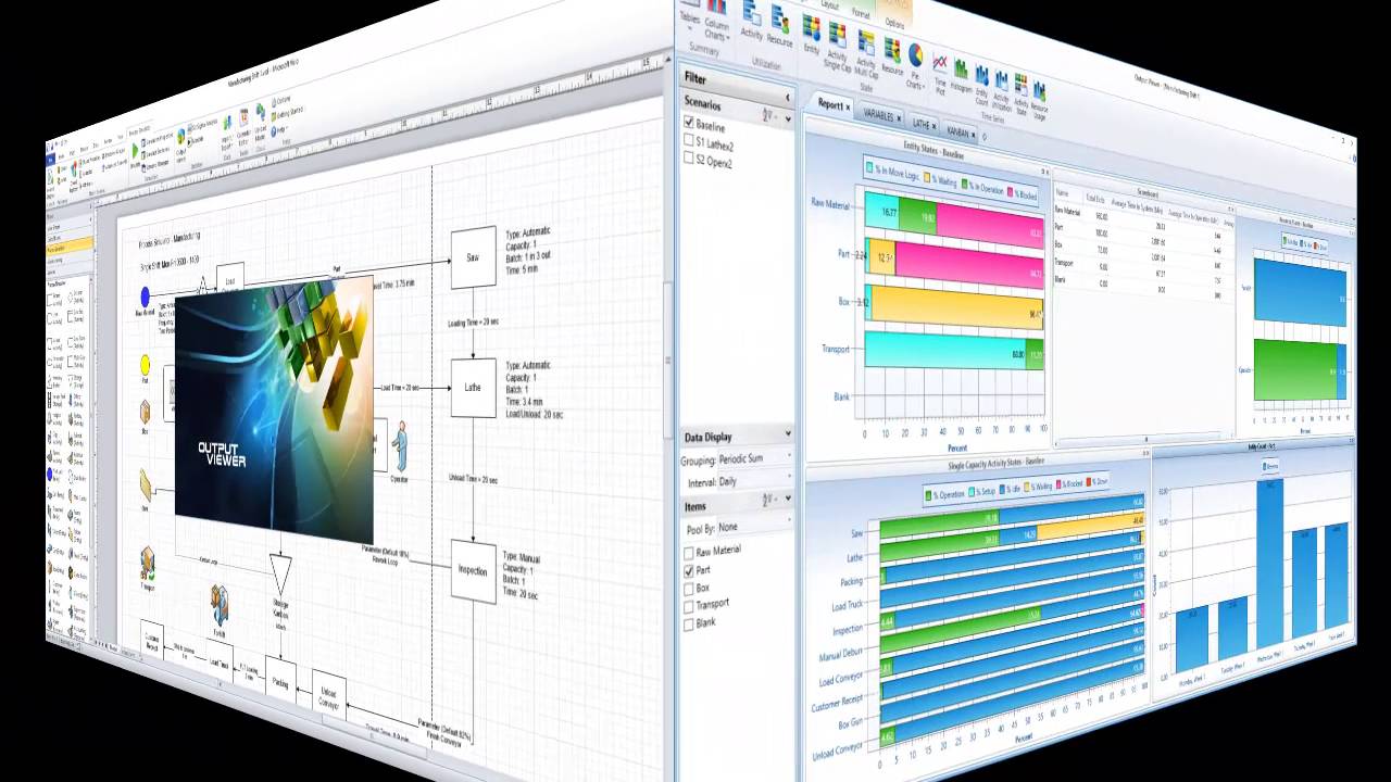 Process Simulator Demonstration from ProModel UK