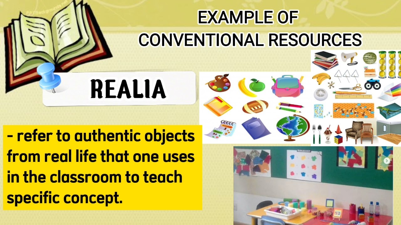 conventional learning resources