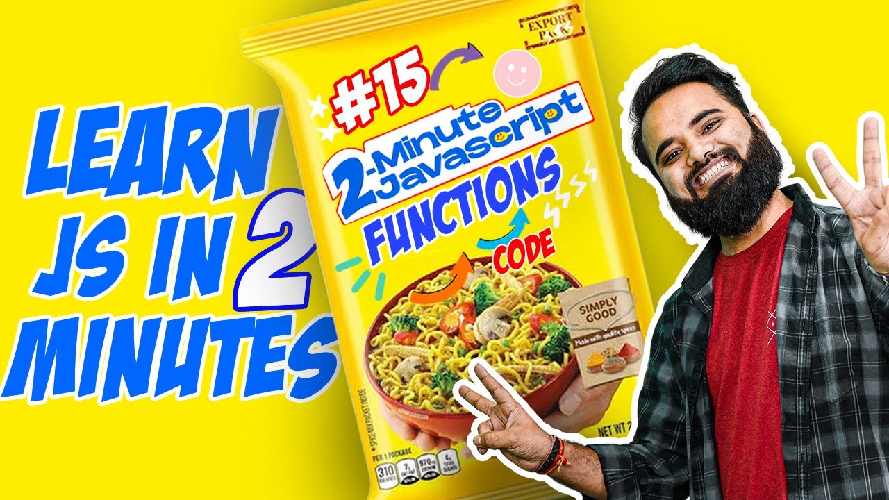 Arrow Functions in JavaScript | 2 Minute JS | JavaScript Tutorials in Hindi [Part 15]