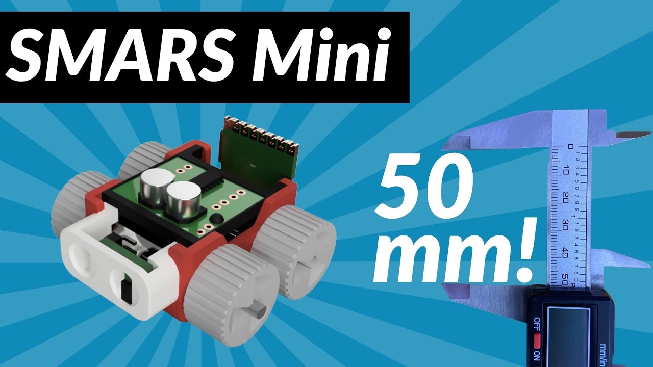 SMARS Mini Modular Robot!