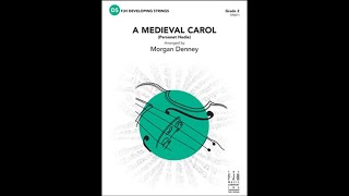 A Medieval Carol: String Orchestra Conductor Score & Parts | Sheet Music