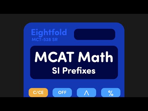 Math Tricks for SI Prefixes | MCAT Math