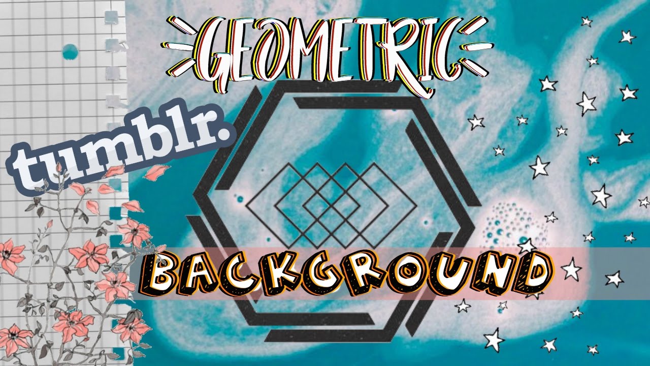 ANIMATED GEOMETRIC BACKGROUND | Tumblr Inspired Background