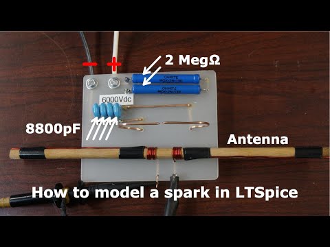 How to model a spark gap in LTSpice