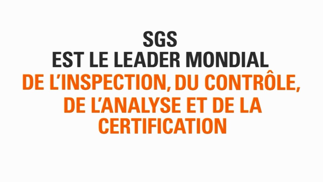 Découvrez SGS en 2 min