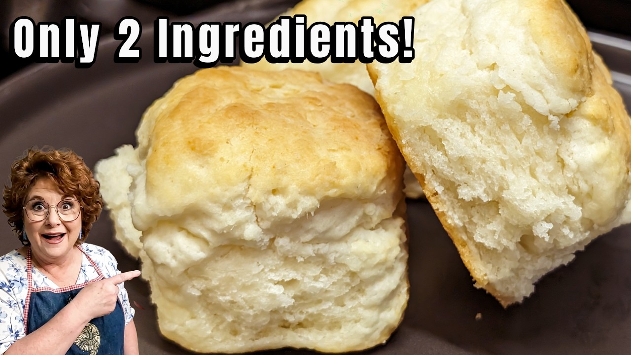 2 Ingredient Biscuits Just Like Mama Made Them