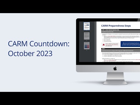 CARM Release 2: Establish Your Financial Security