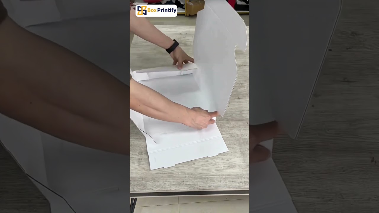 How to Assemble Custom Mailer Boxes in Seconds! #packaging