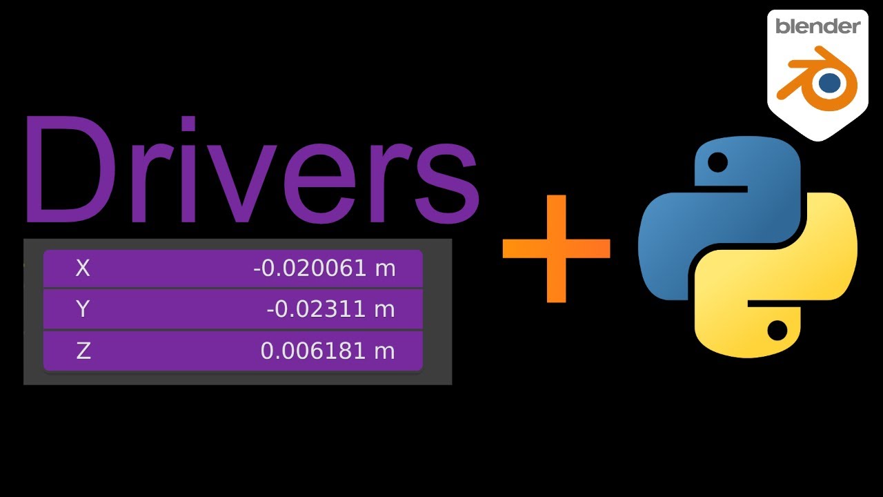 Supercharging Blender's Drivers with Python