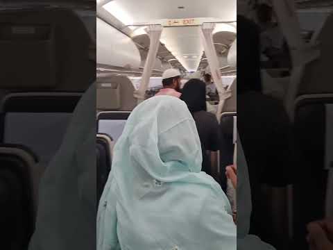 Sky bridge entry in a plane