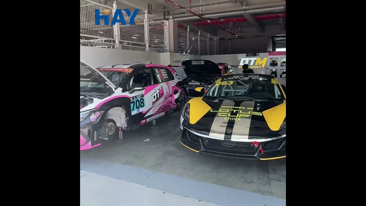 car racing pit walling system