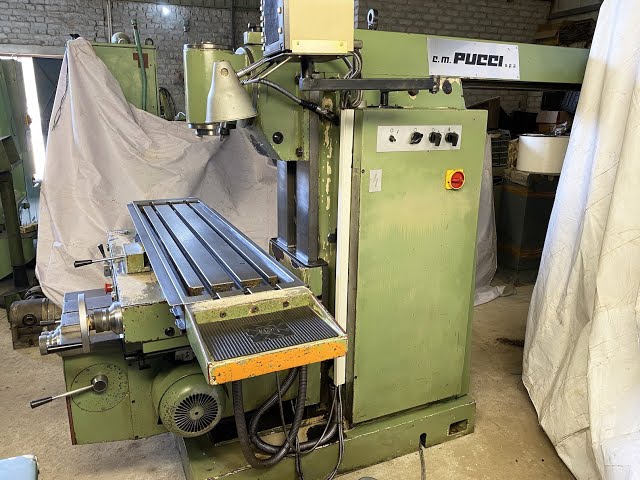 Milling Machines - Double Spindle Type Universal Milling Machine ...