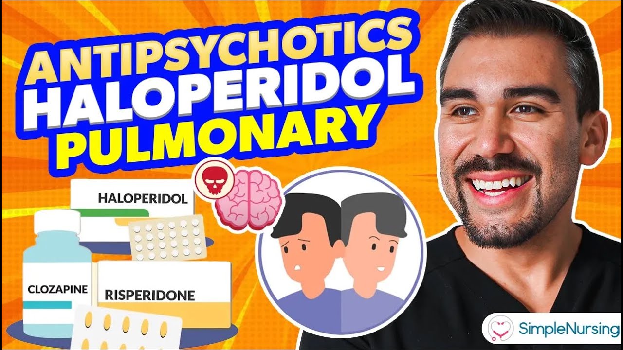 Antipsychotic Medications Explained (Haloperidol, CloZAPine, Ziprasidone) | NCLEX Pharm Review