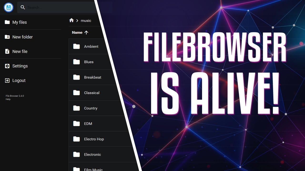 Filebrowser is Back! Web File Manager Install and Overview