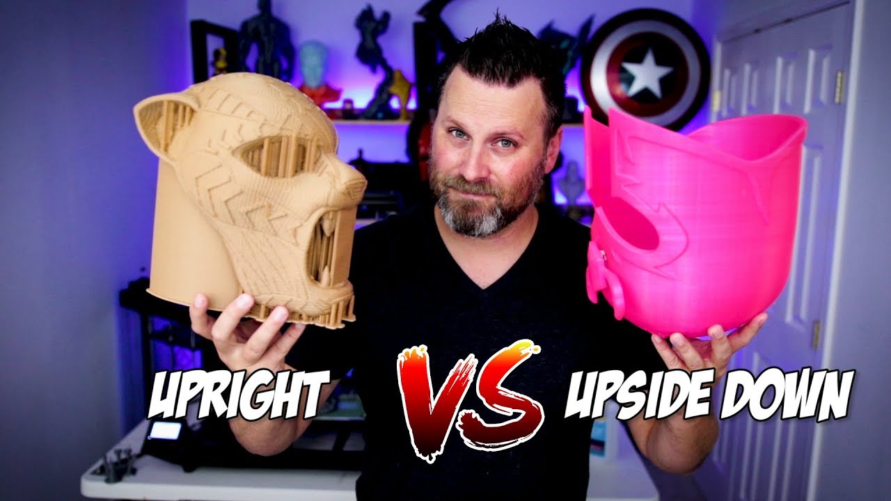 3D Printing Helmet Orientation - Custom Support Structures with Simplify3D & MeshMixer