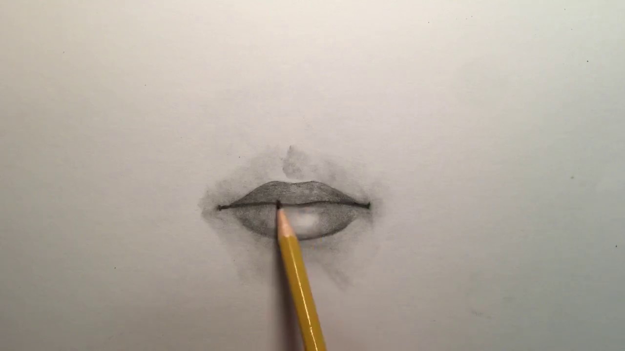 How to Draw Lips - 8th Grade: Human Face Unit