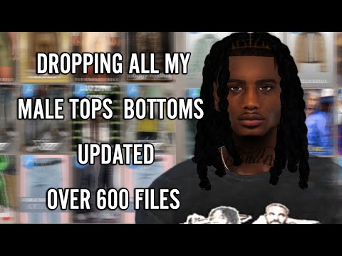 DROPPING ALL MY MALE TOPS & BOTTOMS UPDATED
