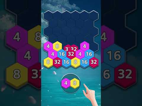 Merge Block-2048 Hexa puzzle