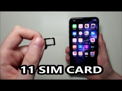 iPhone 11 / 11 Pro Max SIM Card How to Insert or Remove