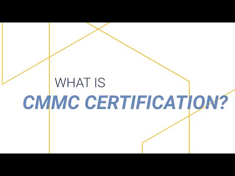 What is CMMC Certification?