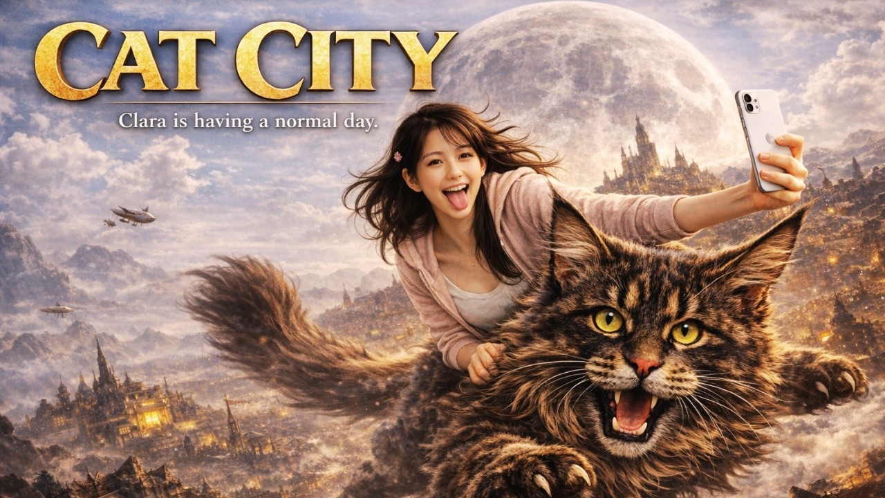 Cat City: Clara is having a normal day - 01