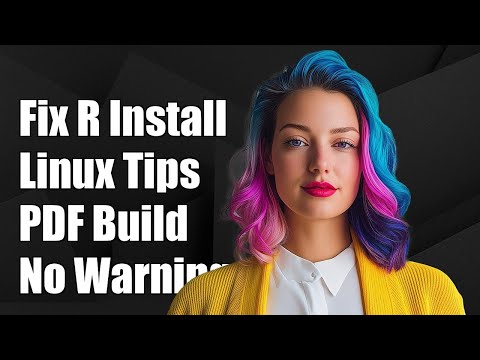 Fixing R Installation on Linux: Resolve PDF Manual Build Warning