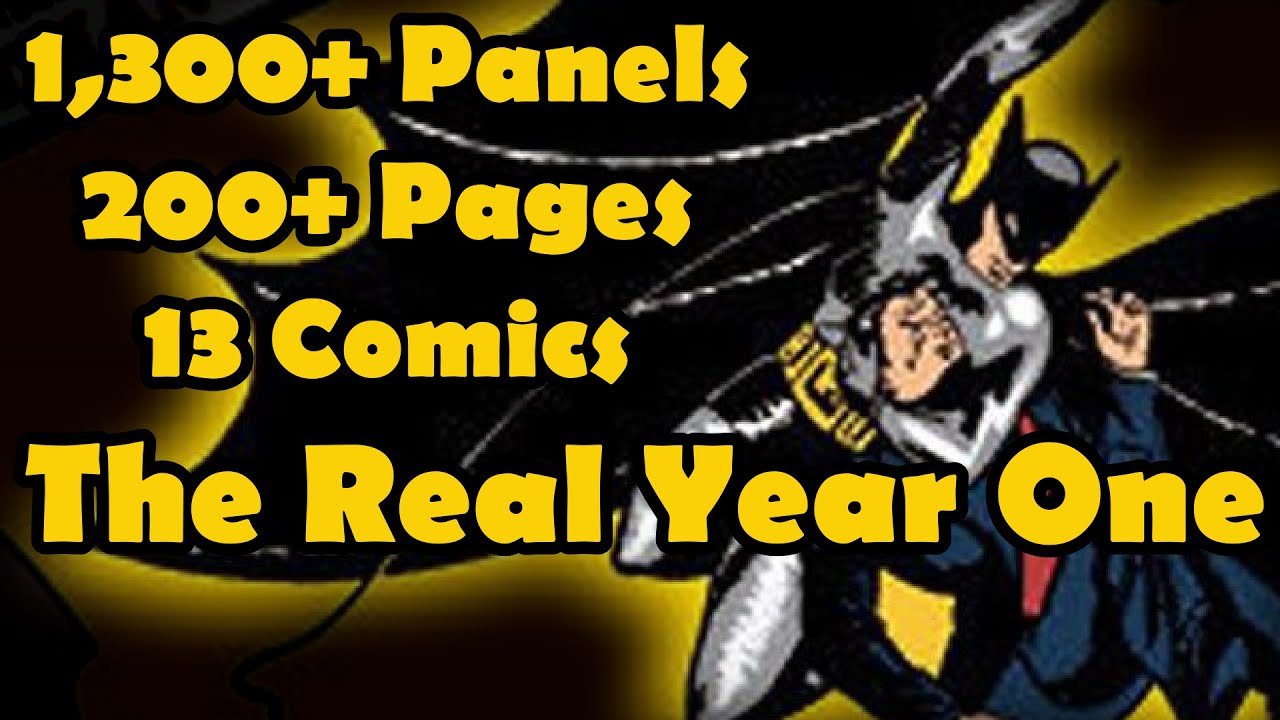 The First Year of Batman Comics (Complete Version)