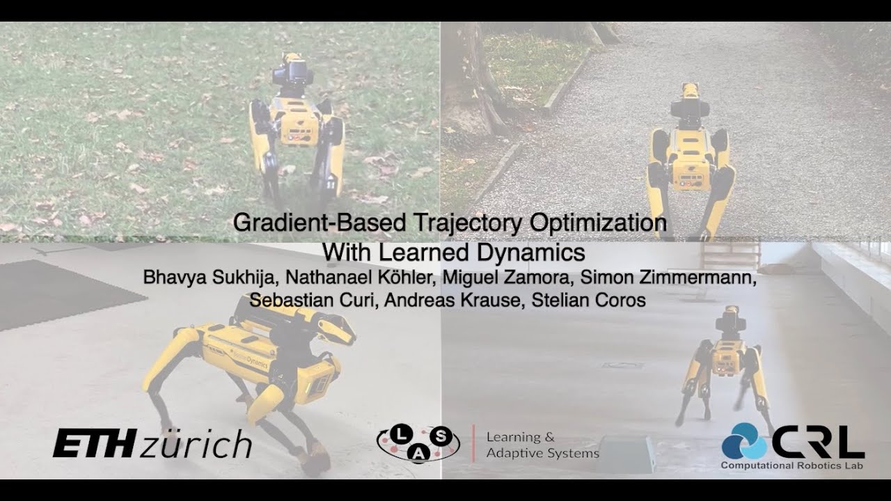 Gradient-Based Trajectory Optimization With Learned Dynamics - Supplementary