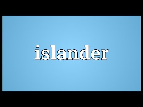 Islander Meaning