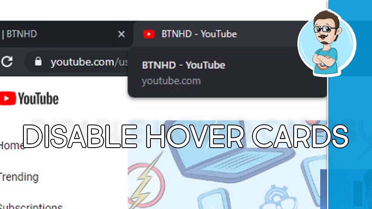 Disable Google Chrome Tab Hover Cards!
