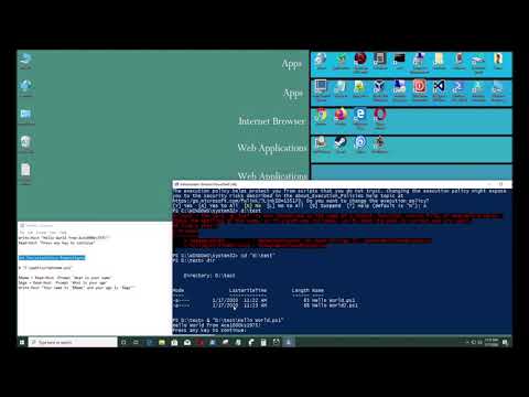How to Create a PowerShell Script File