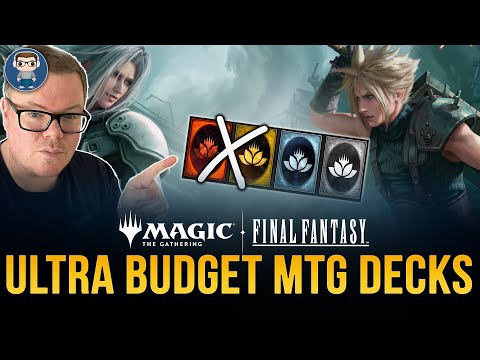 NEW Zero Rare Final Fantasy Standard MTG Arena Decks | GREAT For Budget & Beginner Players
