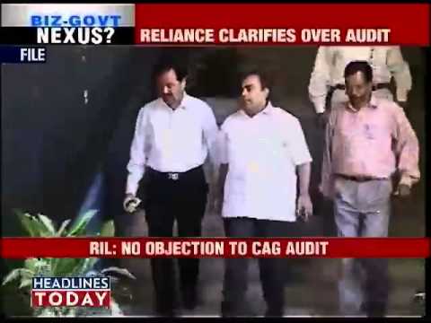 Reliance denies that it is opposed to any audit of KG basin by CAG