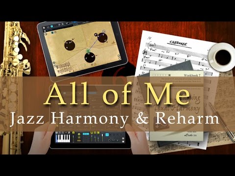 Mapping Tonal Harmony Pro: Jazz Harmony (explained, All of Me) – mDecks ...