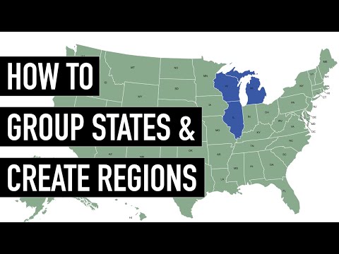 How to Group States and Create Regions in Your Map
