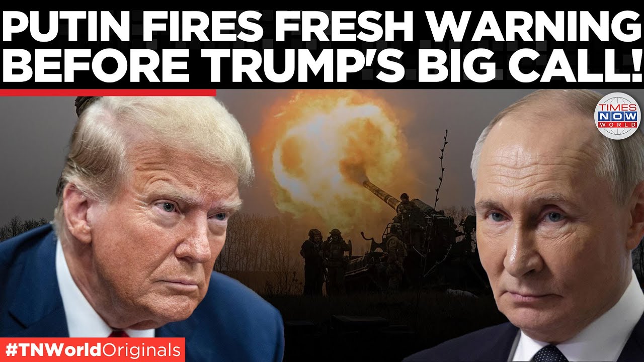Trump’s Bold Ceasefire Push Meets Putin’s Defiant Stand | Times Now World