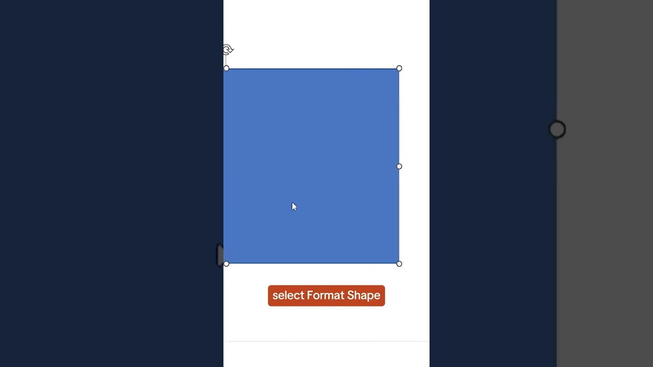 How to create a gradient background effect✨ #powerpoint #presentation #powerpointtips