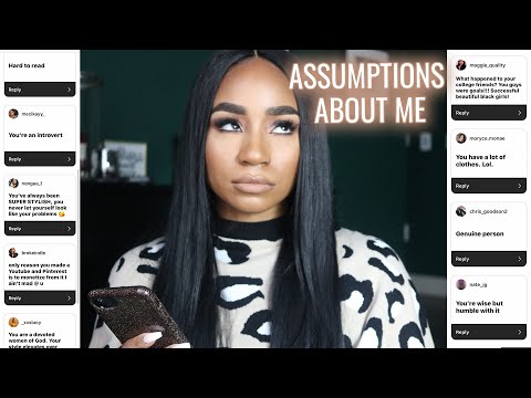 Assumptions About Me | JaLisaEVaughn