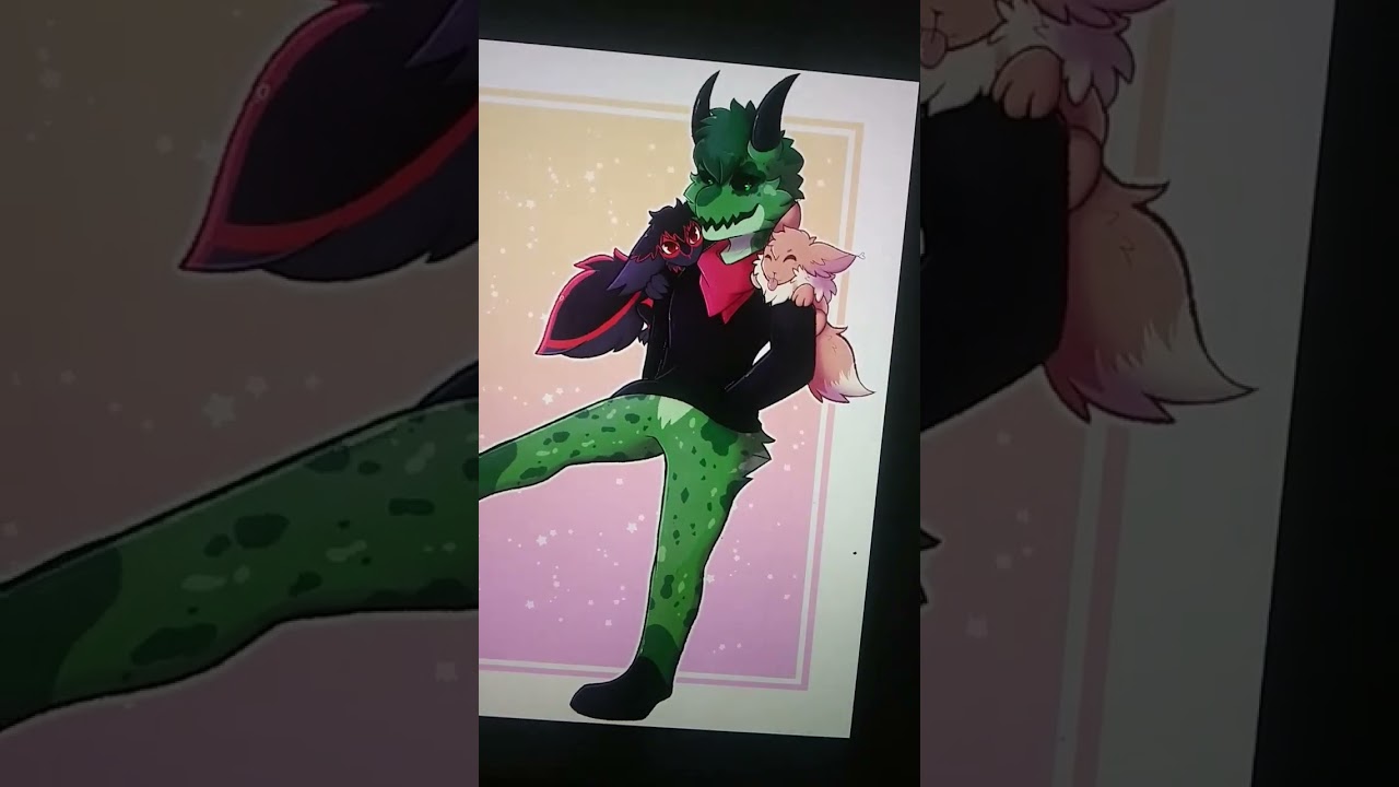 Fullbody Commission for a Client on Twitter #furryart #art #artwork #furry #commission