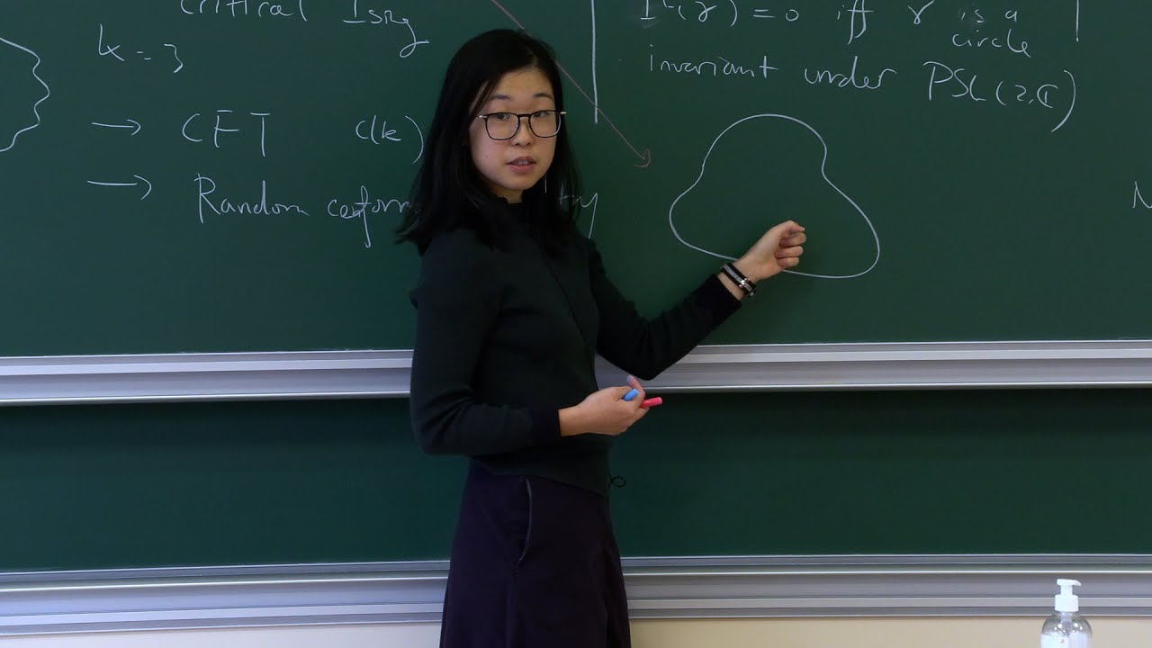 Yilin Wang - 1/4 The Loewner Energy at the Crossroad of Random Conformal Geometry (...)